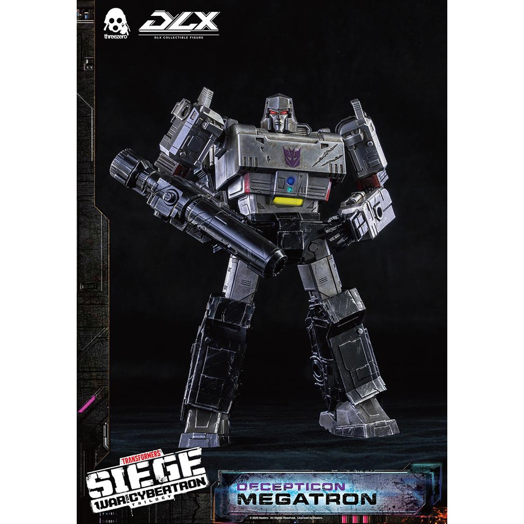 threeZero x HASBRO Transformers DLX Collectible Series Megatron War For ...