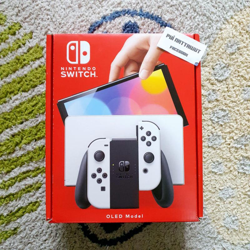 Nintendo Switch Oled สีขาว สภาพสวย แปลงระบบติดชิพSX - plaawaan_game ...