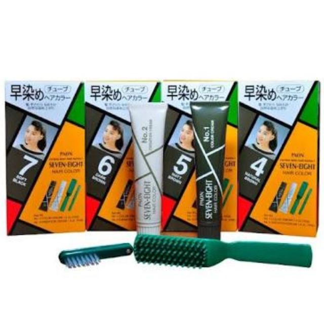 Paon seven-eight hair color ครีมเปลี่ยนสีผม พาออน เซเว่นเอท ...