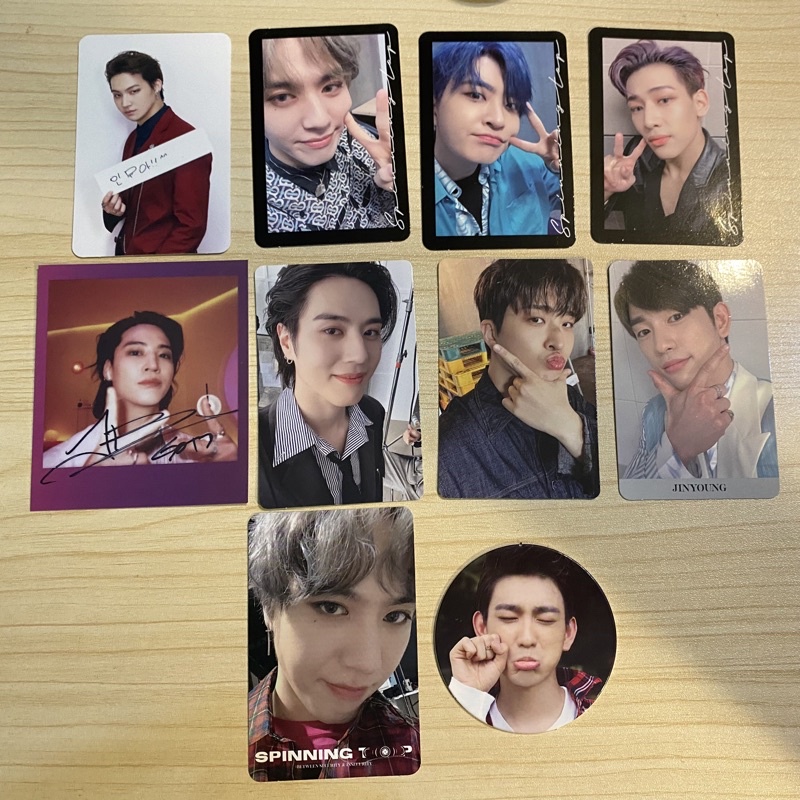 การ์ดสะสม GOT7 บั้ม arrival spinning NewEP DYE LastPiece - winterbunny - ThaiPick