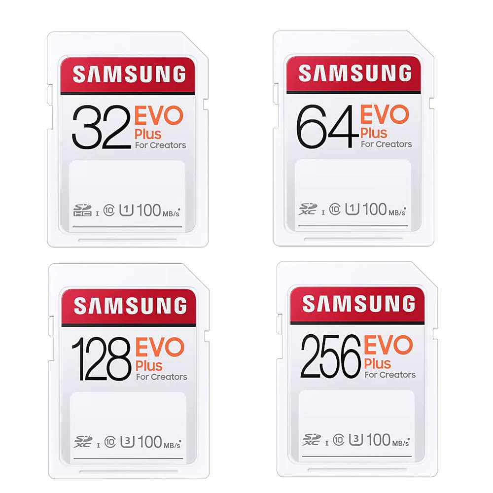 การ์ดหน่วยความจำ SAMSUNG EVO Micro SD 128GB 32GB 64GB 256GB U1 U3 Micro ...