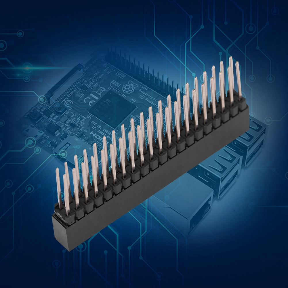Extra Pi Raspberry Tall 2 2 Pins 3pcs Female 54m for Row Dual Pin 20 x ...