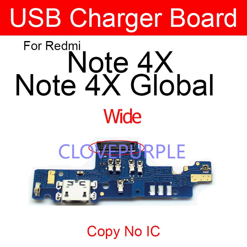 แจ็คบอร์ดชาร์จไมโคร Usb สําหรับ Xiaomi Redmi Note 4X X20 สายชาร์จสําหรับ Xiaomi Note 4 สายชาร์จ ...
