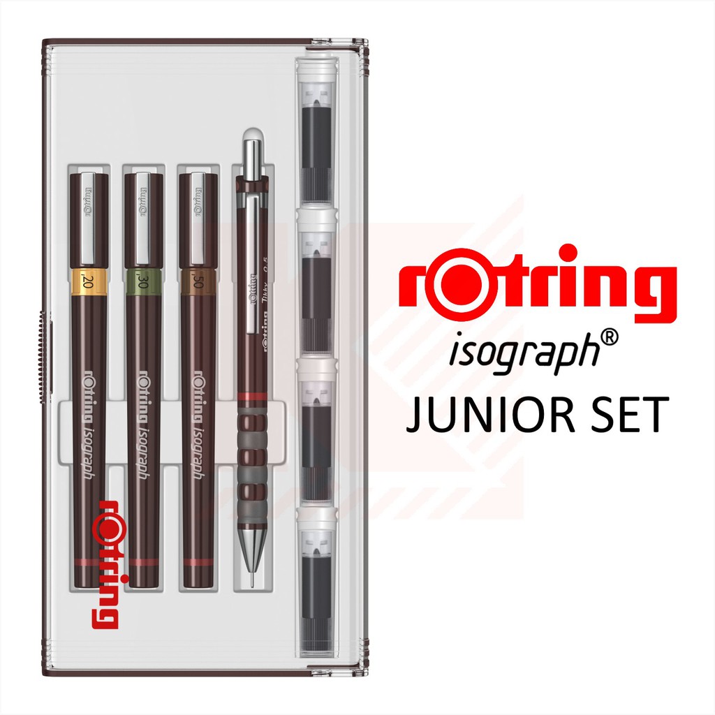 ชุดปากกาเขียนแบบ rOtring Isograph | Shopee Thailand