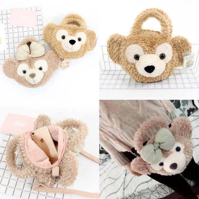 พร้อมส่ง Duffy & Shellie May Crossbody Bag กระเป๋าสะพายข้าง หมีขนปุย ...