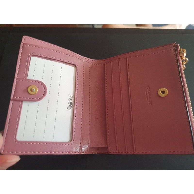 กระเป๋าสตางค์ Coach แท้100 COACH SNAP CARD CASE - duangoil - ThaiPick