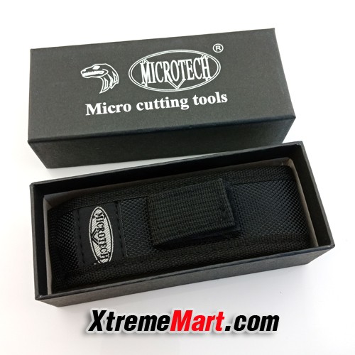 มีดสปริงตรงขนาดกลาง คมสองด้าน Microtech Combat Troodon 00556 D/E ...