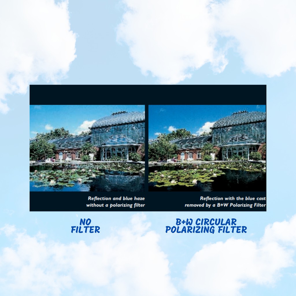 B+W CIRCULAR-POL SLIM Filter ของแท้ ขนาด 49-72 mm - 1965ekas - ThaiPick