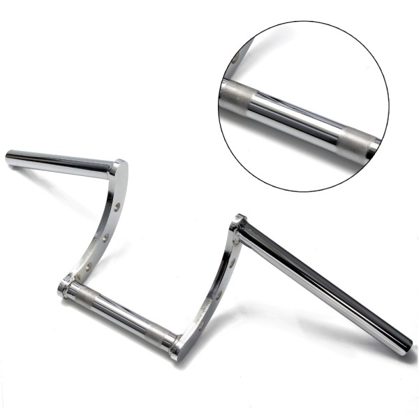 78 22mm Motorcycle Drag Z-Bar Pullback Handlebar for Harley Honda ...