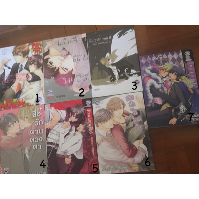 การ์ตูนวายสำนักพิมblyมือสอง | Shopee Thailand