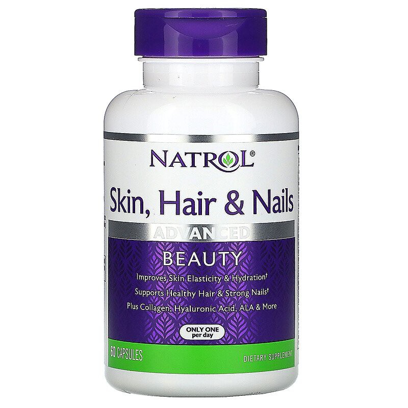 Natrol Skin Hair Nails Advanced Beauty 60 Capsules - nu_mink.mkids ...