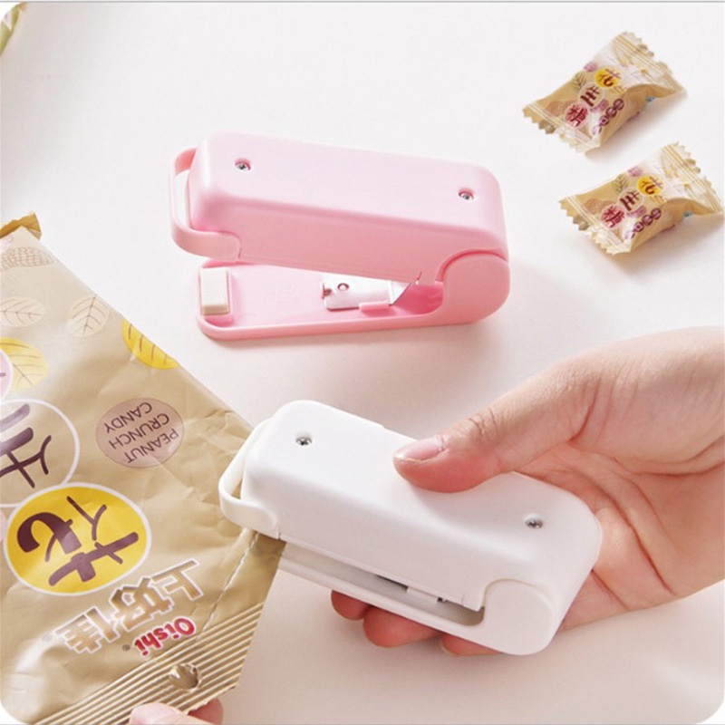 เครื่องปิดผนึก1 PC Portable Mini Sealer Home Heat Bag Plastic Food ...