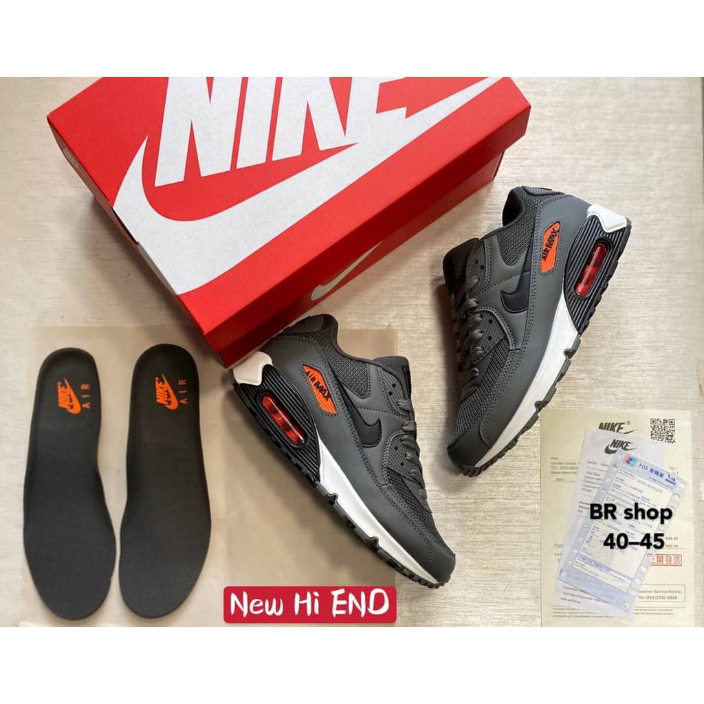 รองเท้าผ้าใบNike air max 90 size 40-45 รองเท้าผู้ชาย รองเท้าแฟชั่น รองเท้าลำลอง เบา สบาย ...