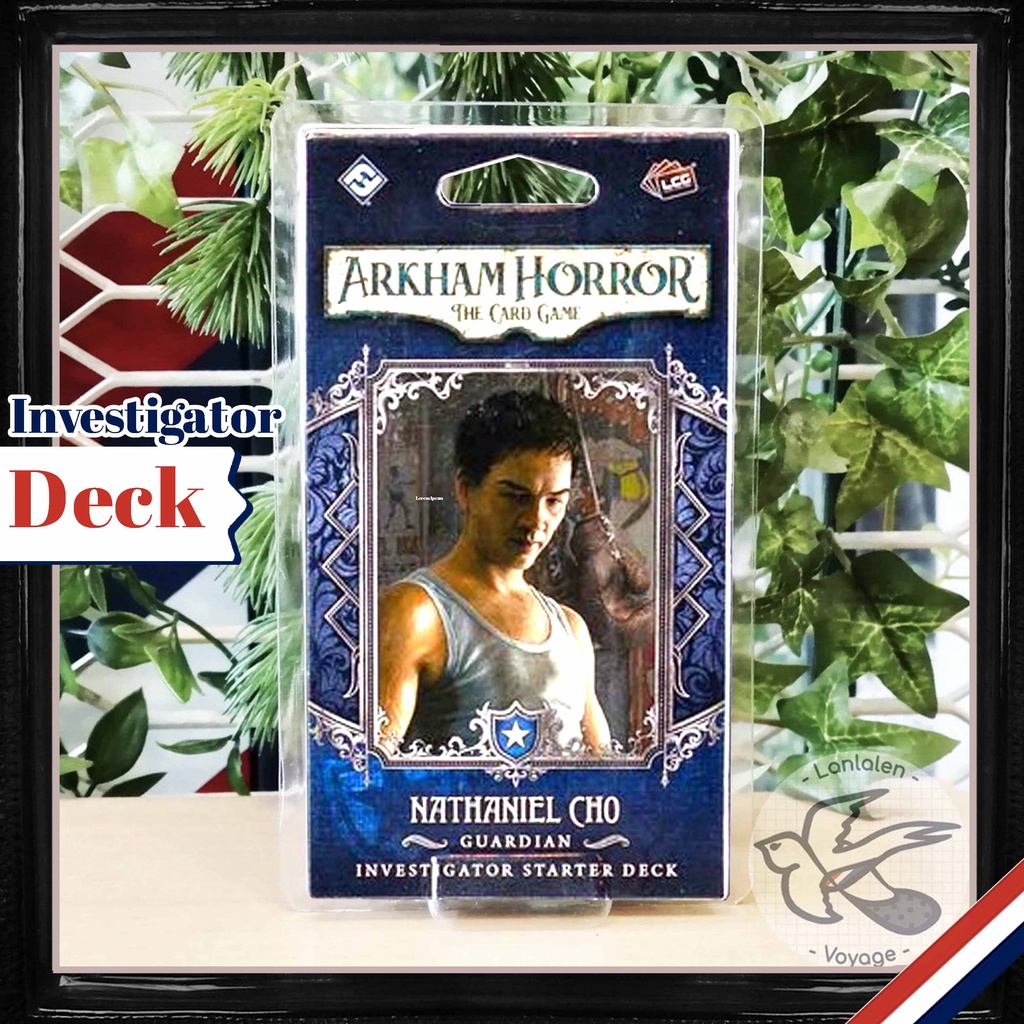 Edge of the Earth Investigator Jacqueline Nathaniel Arkham Horror LCG Investigator Starter Deck ...