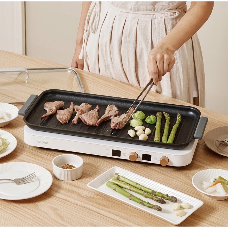 Velonix Wide 2 Ball Induction Cooker Exclusive Grill Set - cococeline ...