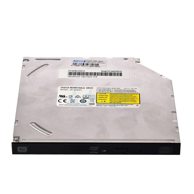 NB DVD RW SATA 8X LITE-ON (DU-8AESH) 9.5mm. (BP - anusrait - ThaiPick