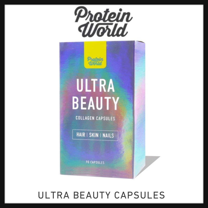 Protein World Ultra Beauty Collagen Capsules Hair / Skin / Nails ...