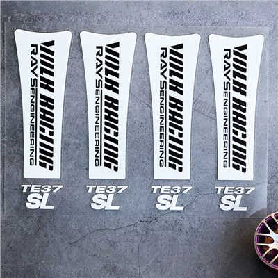 8pcs Set Rays Volk Racing Car Wheel Spoke Sticker For Te37 Sl Ce28 ...