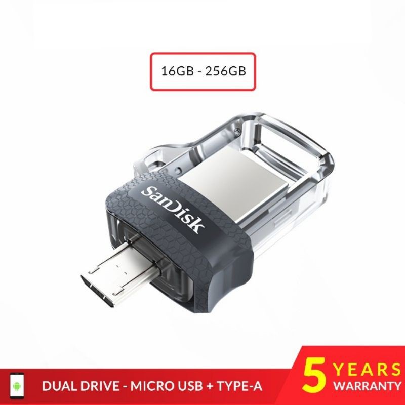 Ultra Dual Flash Drive For Micro USB Android Mobile PC Pen M3.0 OTG ...