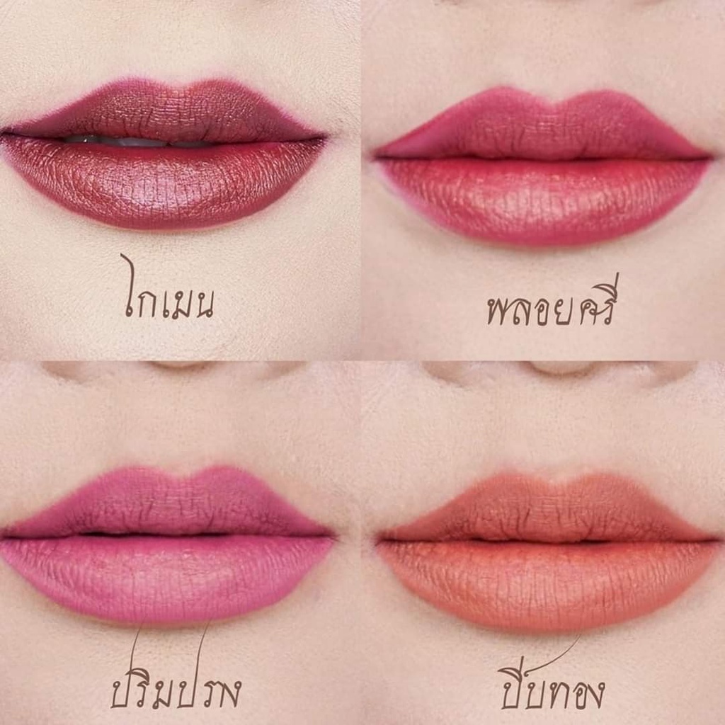 ลิปแมท Choops Chiffon lip soft matte ลิปจิ้มจุ่มมินิ โทนตุ่นๆ เนื้อซอ ...