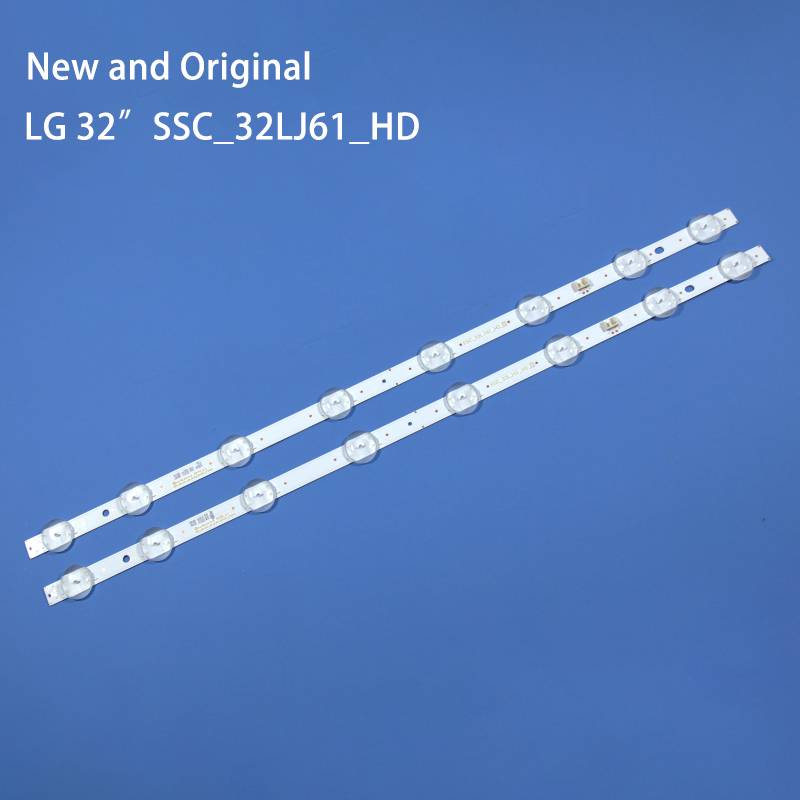 New Kit 2 PCS 8LEDs 600mm LED backlight strip for LG 32LJ510U 32L600U ...