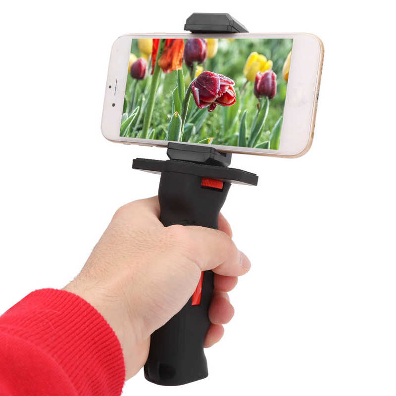 Camera Stabilizer Selfie Stick Handheld Grip Stabilizer Handle Mount ...