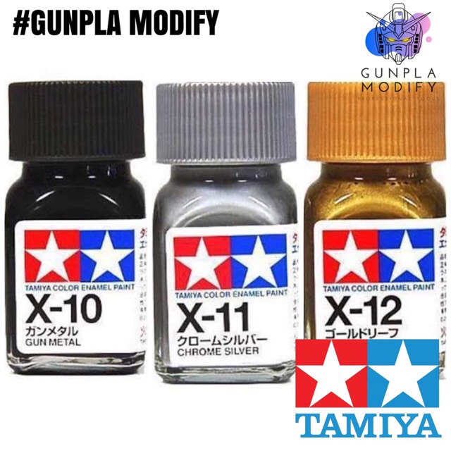 TAMIYA X10 X11 X12 สีสูตรน้ำมัน Enamel 10 ml | Shopee Thailand