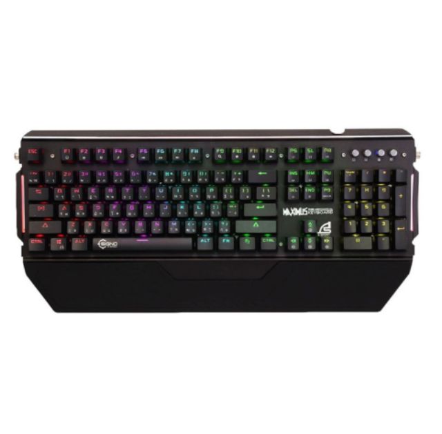 Signo E-Sport KB-778 MAXIMUS RGB Gaming Keyboard Mechanical Blue Switch ...