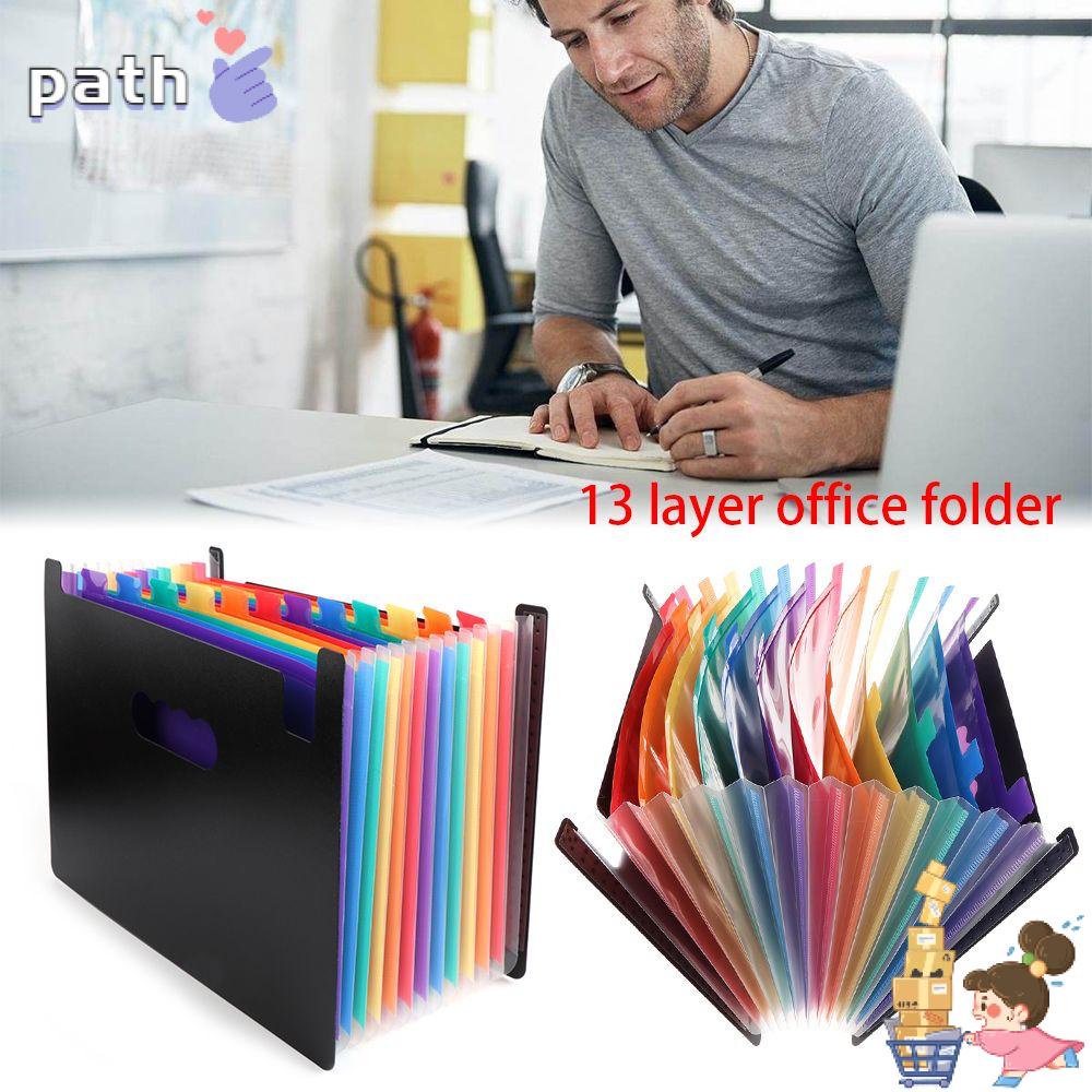 VALENTINE Durable File Organizer Loose Leaf Binder Document Folder ...