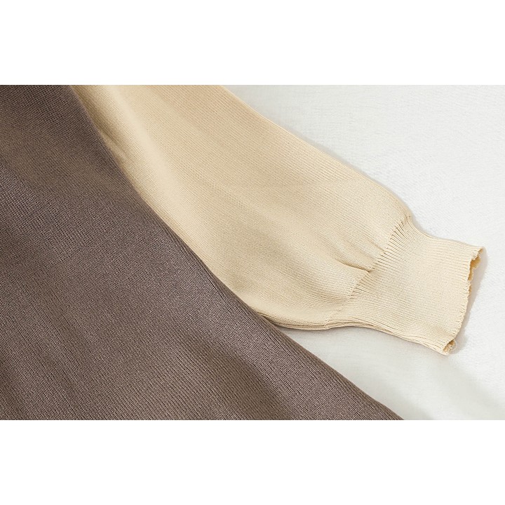 SD001 : เดรสไหมพรมคอกลมแขนยาว ตัวเดรสติดกันเหมือนเอี๊ยมนะคะ - juroe ...