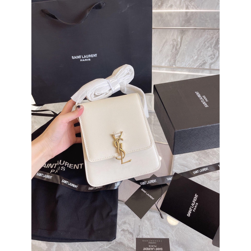 Newest YSL mobile phone bag YSI Mini small saddle bag new minimalic ...