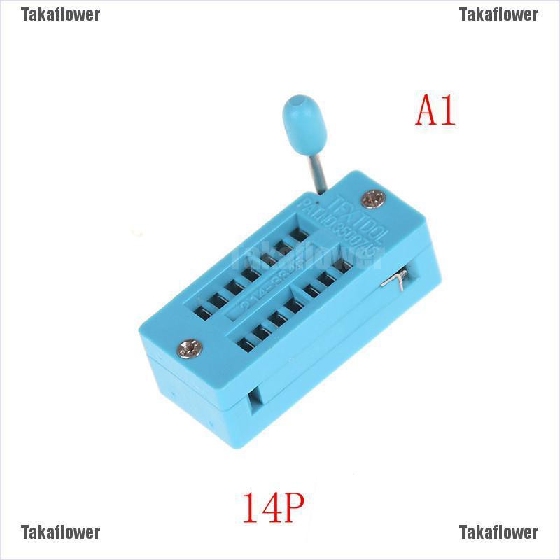 ซ็อกเก็ตอุปกรณ์ทดสอบ Universal Zif 14 16 18 20 24 28 32 40 Pin Ic ...