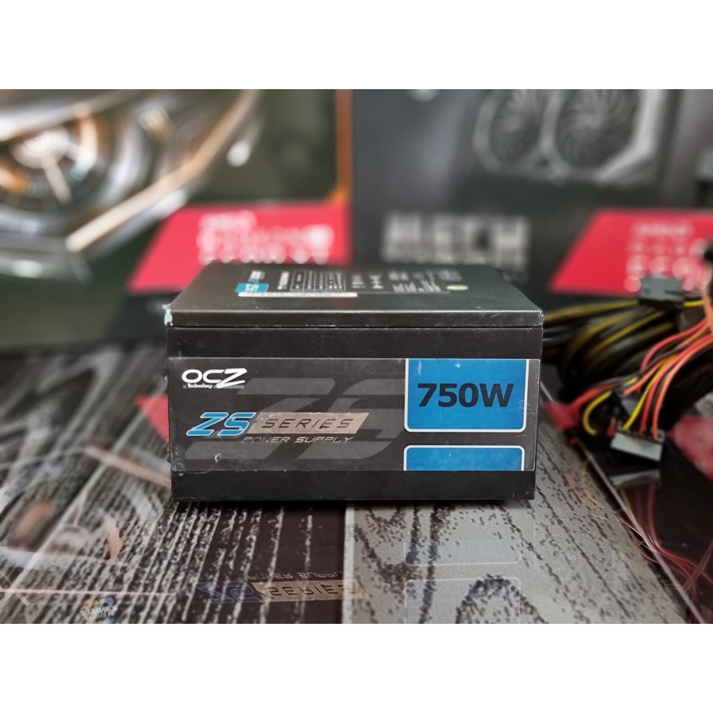 Power Supply อุปกรณ์จ่ายไฟ OCZ ZS Series 750W 80 PLUS Brozne - archwarecomputer - ThaiPick