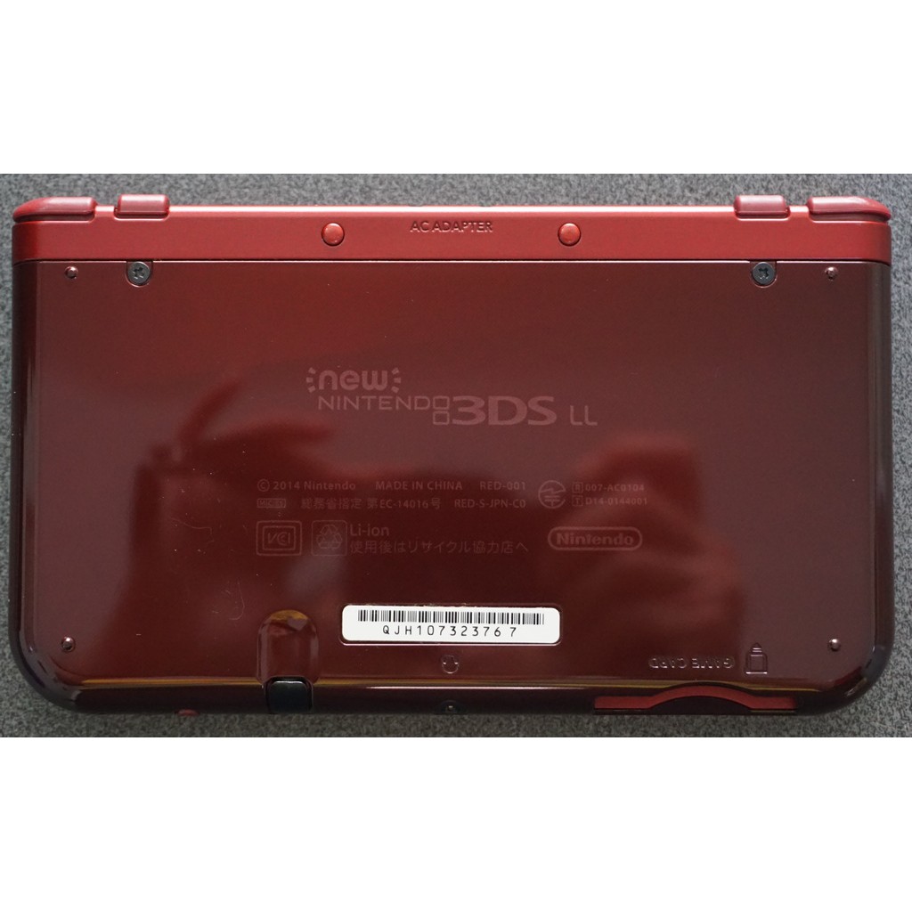 NEW 3DS LL สีแดง มือสองญี่ปุ่น เมม 64 GB แปลงด้านมืด ราคา 4500 บาท ...