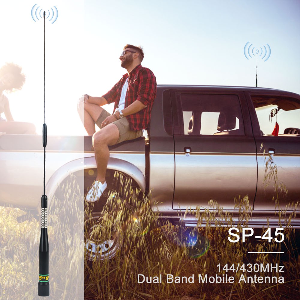 เสาอากาศวิทยุNaga Sp - 45 Vhf Uhf Dual Band 144 430 Mhz 2 . 15 5 Db อุปกรณ์เชื่อมต่อเสียง - best ...