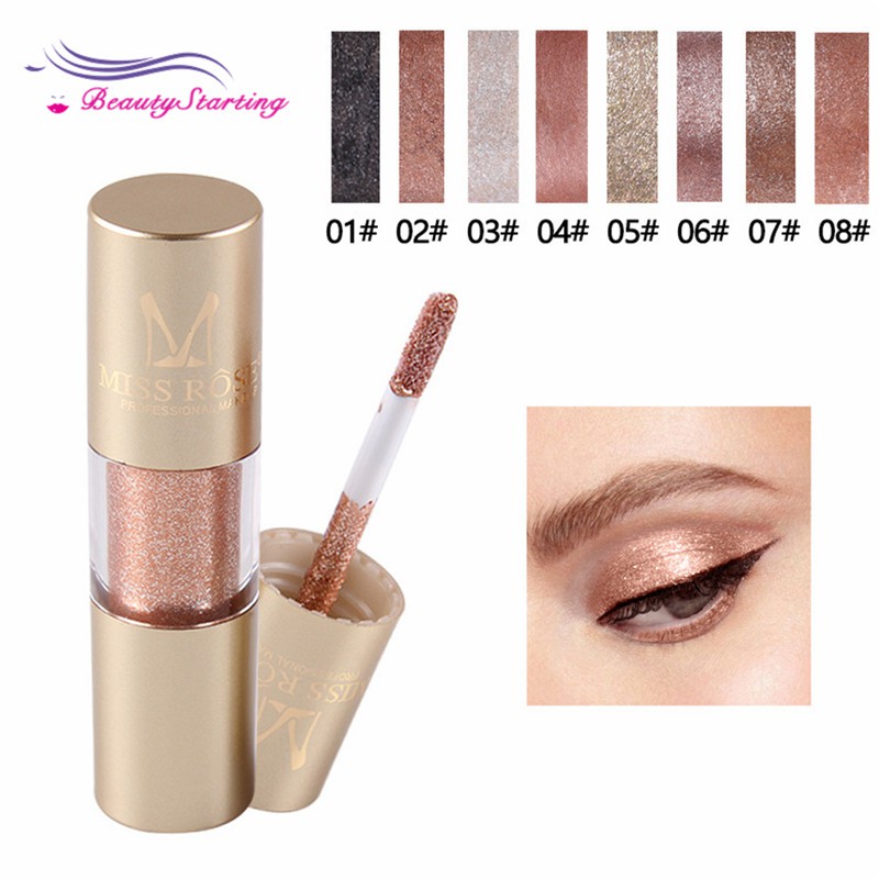 Bt Miss Rose อายแชโดว์ประกายเพชรอายไลเนอร์แบบปากกาติดทนนาน ...