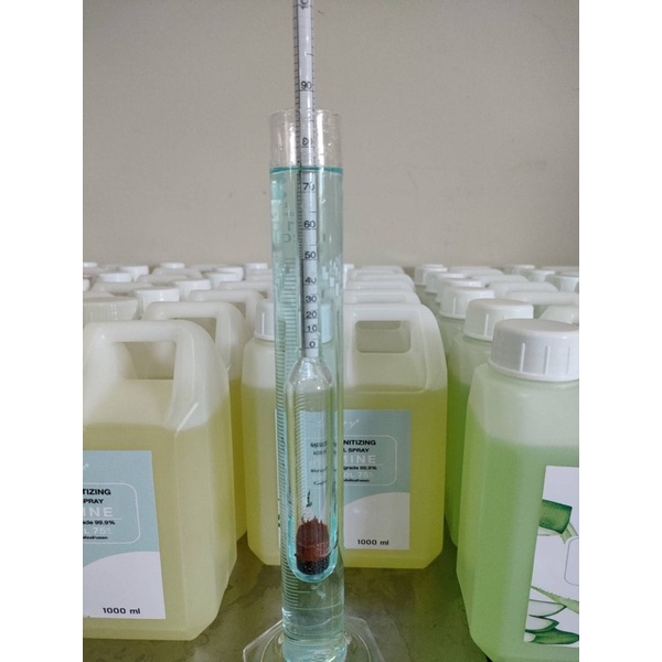Airy สเปรย์แอลกอฮอล์ แบบเติม 1000ml แอลกอฮอล์ 75(vv) Alcohol food grade ...