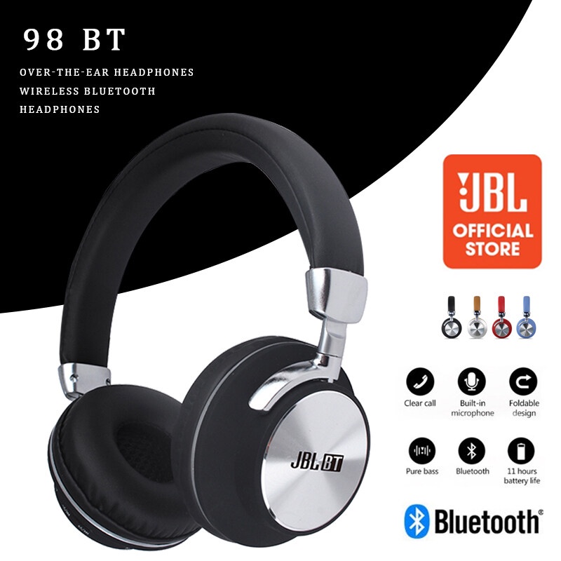 Over-The-Ear HeadphonesJBL 98BT หูฟังบลูทูธไร้สาย PC หูฟังJBLของแท้ Nหูพังไร้สายJBL - surprise ...