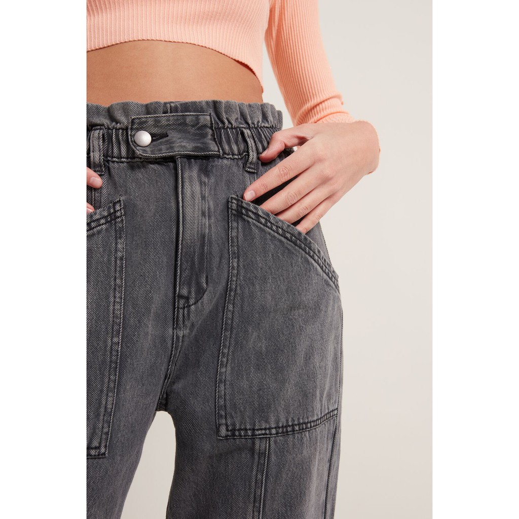 กางเกงยีนส์ แบรนด์ Tezenis รุ่น Baggy Printed Jeans with Jumbo Pockets ...