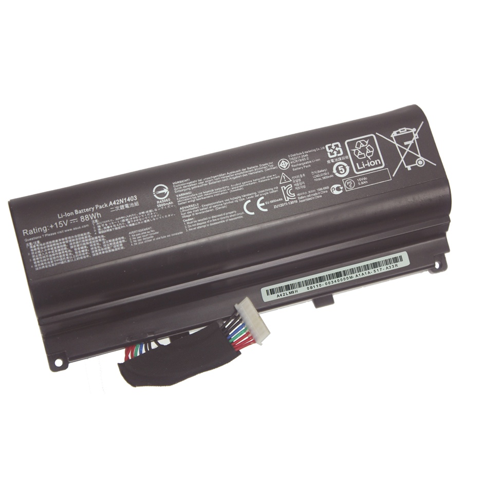 แบตเตอรี่แล็ปท็อป8cell Battery A42N1403 For ASUS ROG G751J-BHI7T25 ...