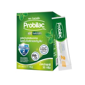 Probilac Probiotic โปรบิแล็ค โพรไบโอติกและอินูลินแบบซอง(1 กรัม X 30 ซอง ...
