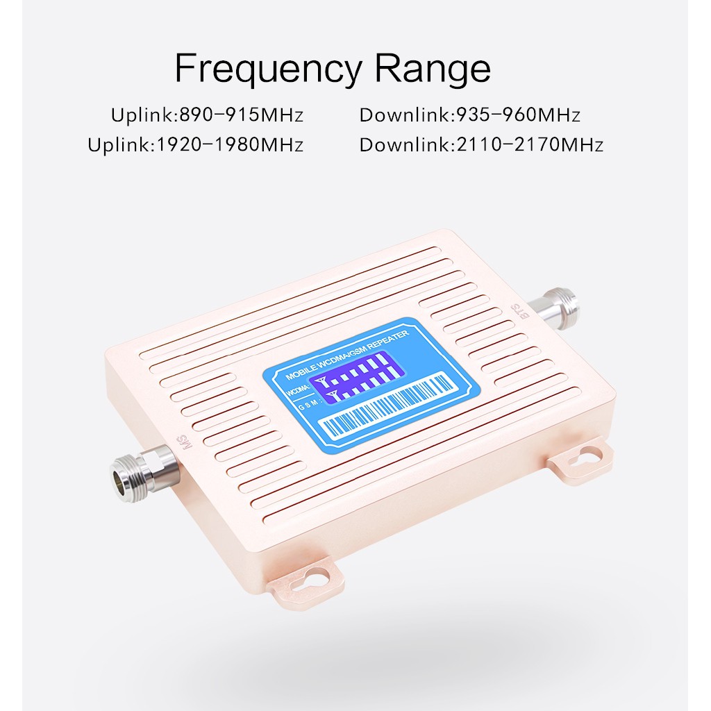 หน้าจอLcd Gsm 900 Umts 2100 Mhz Dual Band Repeater 2 G 3 G อุปกรณ์รับ ...