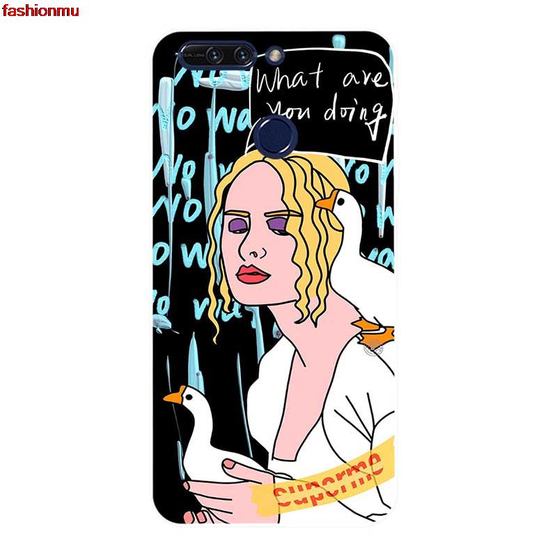 เคสซิลิคอน TPU นิ่ม ลาย 6 สําหรับ Huawei Honor 8 4C 5C 7C 6A V10 V9 7X ...