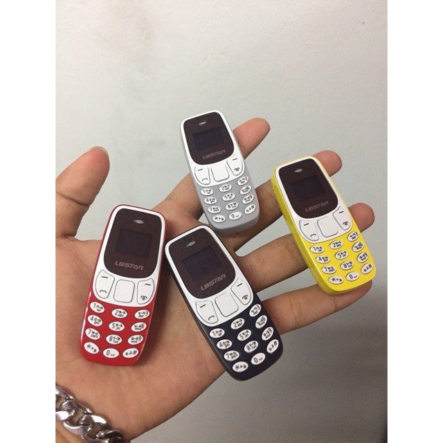 Nokia BM10 มือถือจิ๋วโทรศัพท์จิ๋วใส่ได้ 2 ซิม mini phone dual sim รุ่น ...