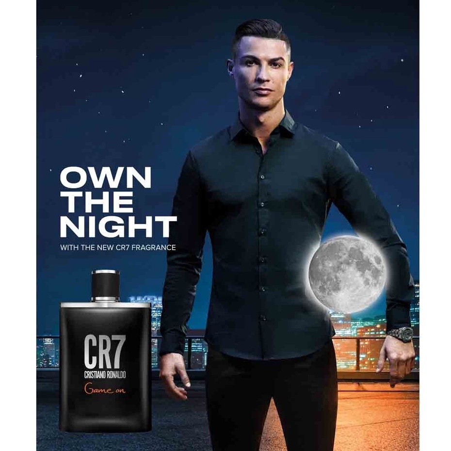 Cristiano Ronaldo CR7 Game On Eau De Toilette 50ml น้ำหอมคริสเตียนโน่ ...