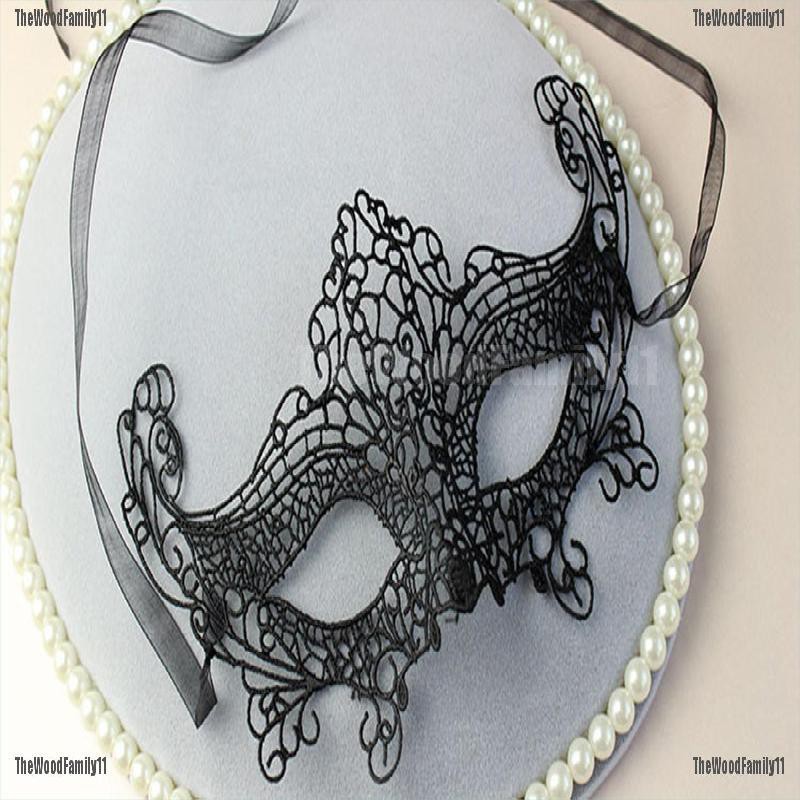 TWF Eye Mask Sexy Lace Venetian Masquerade Ball Halloween Party Fancy ...