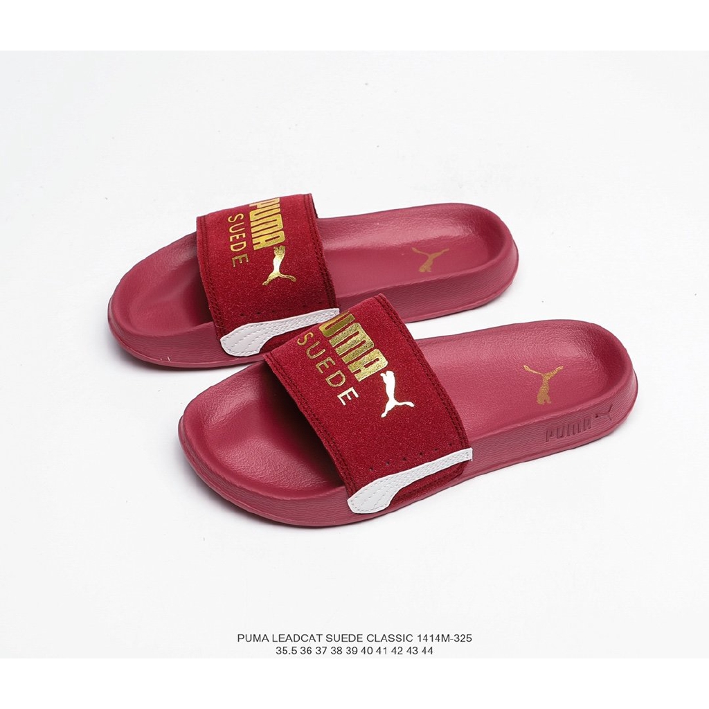 Puma Leadcat Ftr Suede คลาสสิก Puma ฤดูร้อนลากคำเย็น Li Xian รองเท้าแตะ ...