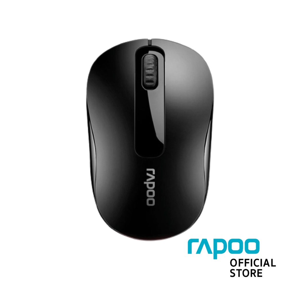 Rapoo รุ่น M10 Plus 2.4GHz Wireless Optical Mouse Black (MSM10PLUS-BK ...