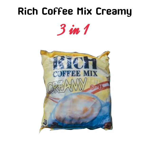 Rich Coffeemix Creamy 3 in 1 | Shopee Thailand