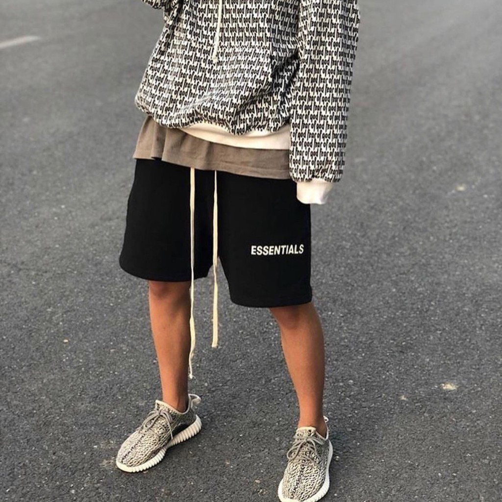 FOG Five-point pants Fear of god tide brand ESSENTIALS casual sports ...